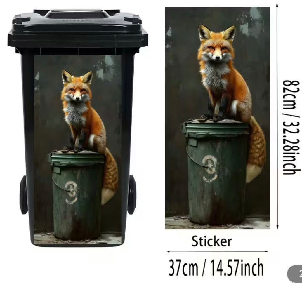 Wheelie Bin Sticker – The Fox Project